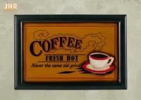 China Coffee Shop Wall Decor Wooden Wall Signs Home Decorations Antique Wood Wall Art Signs for sale