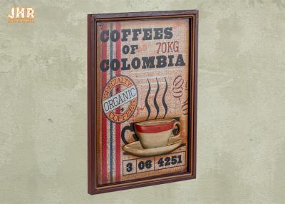 China Coffee House Wall Decor Wooden Wall Signs Decorative Wall Plaques MDF Wall Art Signs for sale