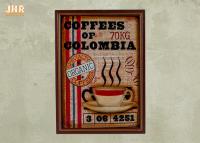 China Coffee House Wall Decor Wooden Wall Signs Decorative Wall Plaques MDF Wall Art Signs for sale