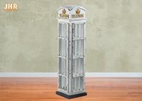 China White Color Phone Booth Storage Rack Decorative Wooden Cabinet Multimedia Storage Cabinets for sale