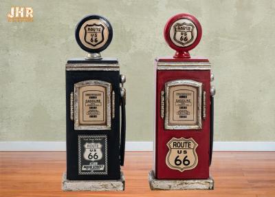 China Antique Wood Tabletop Rack Decorative Wooden Cabinet Small Storage Cabinets Black Color for sale