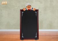 China Wooden Framed Restaurant Decorative Chalkboards Standing Menu Boards Outdoor Decor for sale