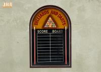 China Wood Framed Chalkboard Wall Hanging Sign Decorative Wood Wall Pub Sign for sale