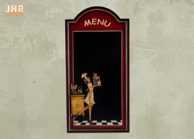 China Hand Painting Decorative Chalkboards Wall Hanging Menu Boards Restaurant Decor for sale