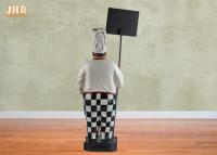 China Polyresin Statue Figurine Big Resin Fat Chef Figurines for sale