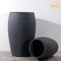 China Large Plant Pots Garden Flower Pots Clay Pot Planter Set Outdoor Pots MGO Flowerpots Cement Planters for sale