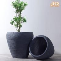 China Garden Flower Pots Weathered Plant Pots Outdoor Pot Planters Clay Pots MGO Pot Planter Set for sale