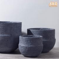 China Outdoor Pot Planters Clay Flower Pots Resin Plant Pots Fibreglass Planters Garden Pots Patio Planters for sale