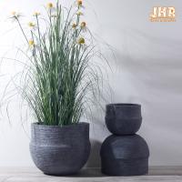 China Outdoor Pot Planters Clay Flower Pots Resin Plant Pots Fibreglass Planters Garden Pots Patio Planters for sale