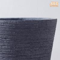 China Clay Pots Outdoor Flower Pots Gray Pot Planters MGO Plant Pots Gardening Pots Fiberglass Planters for sale