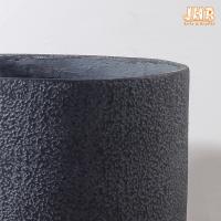 China Outdoor Clay Pots Grey Clay Flower Pots Patio Planters MGO Pot Planter Set Large Bowl Planters for sale