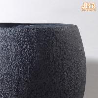 China Modern Planters Clay Flower Pots Patio Planters MGO Pot Planter Set Grey Planters for Outside for sale