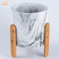 China Mini Succulents Pot Planters Tabletop Planters Clay Flower Pots Cement Plant Pots Marble Planters for sale