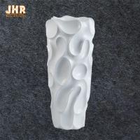 China Lightweight Pattern Fiberglass Flower Pots Supermarket Planters for sale