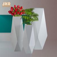 China Eco Friendly Fiberglass Flower Pots For Floral Arrangement for sale