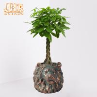 China Weather Resistant Decorating Clay Flower Pots Drainage In Bottom for sale