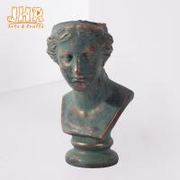 China 33.5x32x44.5cm Clay Flower Pots Antique Bronze Plant Lion Statue Indoor Planters for sale