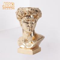 China Public Place 41.5x36x63.6cm Clay Flower Pots With Rural Finish for sale
