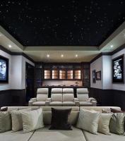 China 600x600mm RGB Color Fiber Optic Star Ceiling Tiles For Home Cinema Decoration for sale