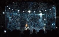China Transparent Pepperscrim 3D Hologram Screen Hologauze For Stage See Through for sale