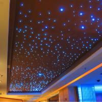 China RF Remote RGB Lights Fiber Optic Star Ceiling Panels Polyester Fiberboard For Home Cinema for sale