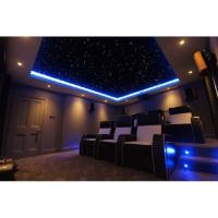China Home Decoration Fiber Optic Star Ceiling Panels 9mm Magnetic RGB Light Color for sale
