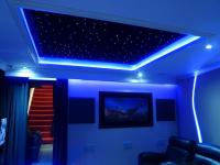China Home Decoration Fiber Optic Star Ceiling Panels 9mm Magnetic RGB Light Color for sale