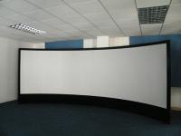 China Large Custom Size Fixed Frame Screen 4K Cinema Projection Screens 10x4 Meter for sale