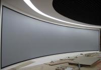 China Large 4K 3D Cinema Screens Silver 3D Projection Screen with Silver Painting for sale