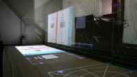 China Eyeliner 3D Holographic Foil Hologram Technology 3D Hologram for Events , Shows for sale