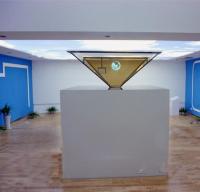 China Adjustable Light 3D Holographic Display Sheet Metal Builted In Loud Speakers for sale