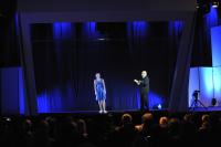 China Holographic Films Pepper Ghost Hologram Stage Projector System Clear for sale
