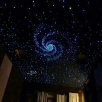 China 600x600mm Fiber Optic Star Ceiling Panels RGB Color For Decoration for sale