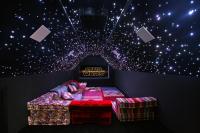 China 32W Twinkle Fiber Optic Lights Music Activated RGBW LED Star Ceiling Panels for sale