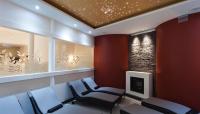 China Decoration Fiber Optic Star Ceiling Panels Polyester Fiberboard RGB Color Remote Control for sale