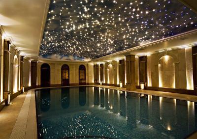 China Cinema RGB Color Fiber Optic Star Ceiling Panels Remote Control Polyester Fiberboard for sale