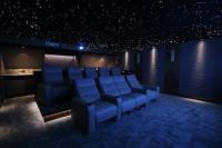 China Home Cinema Fiber Optic Star Ceiling Panels RGB Color Star Lighting With Remote Control for sale