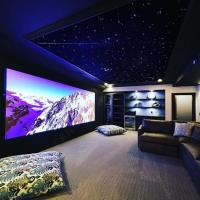 China Home Cinema Fiber Optic Star Ceiling Panels RGB Color Star Lighting With Remote Control for sale