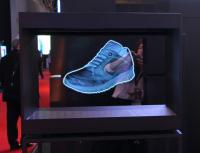 China 180 Degree 3d Hologram Pyramid Showcase 22inch For Product Advertising Full Hd for sale