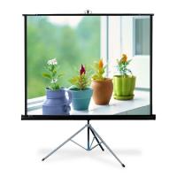 China 4:3 Tripod Projector Screen Front With Stand 120 Inch Lightweight for sale