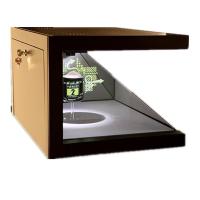 China 3D Hologram Showcase Holographic Pyramid 22inch Box Full HD Resolution for sale