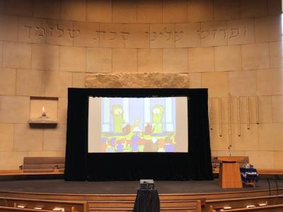 China 300inch Fast Fold Projection Screen with Aluminium Frame and Front & Rear Projection for Outdoor Movies for sale