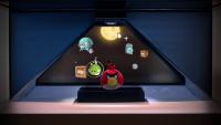 China 3D Holo Watch Showcase Hologram Pyramid Display 3 Sides 32 inch for sale
