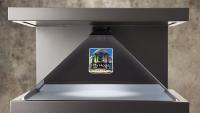 China Outdoor LED Advertising Screen 3D Hologram Display Box 135X82X72 AC110V for sale
