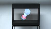 China Hologram 3D Advertising Display Pyramid Holocube Holographic Projector for sale