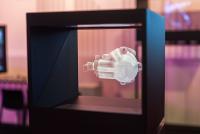 China Virtual Imaging 3d Hologram Display Showcase VGA HDMI High Transparency for sale