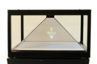 China Advertising LED Display Pyramid Holographic Box Holocube 350cd/M2 for sale