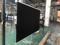 China Pull Down Manual Projector Screen With Auto Lock 16:9 120 Inch for sale