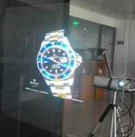 China Self Adhesive Rear Projection Window Film / Transparent Holographic Film Outdoor for sale