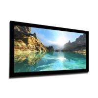 China Projector Cinema Theater Fixed Frame projection Screen 3D Silver Fabric for home cinema for sale